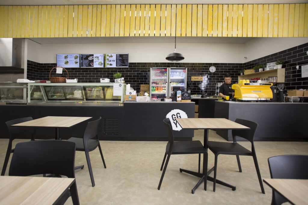 GGYY Cafe Polished Concrete Project | Floortek