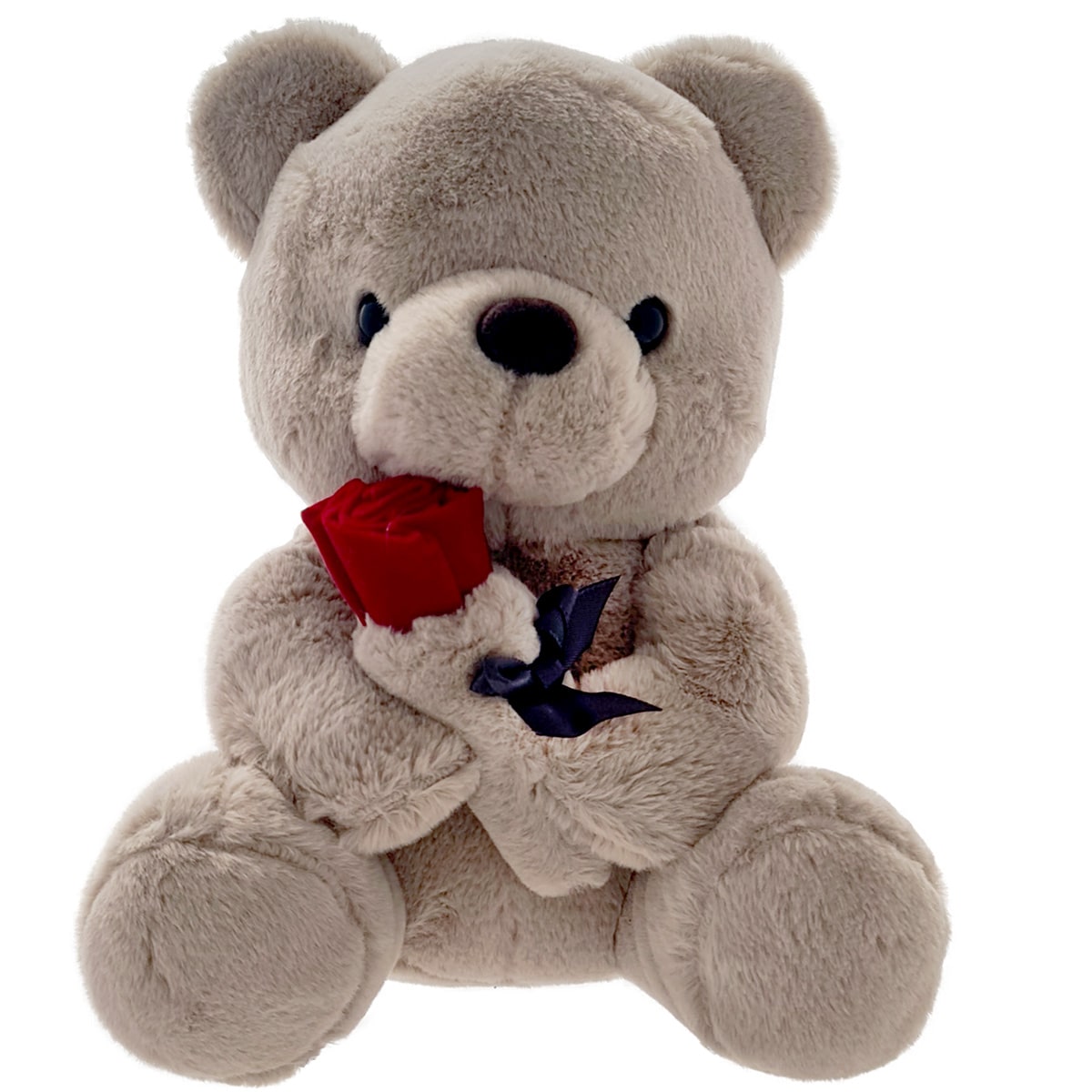 Amour Bear – 21cmH Plush Teddy (Light Brown)
