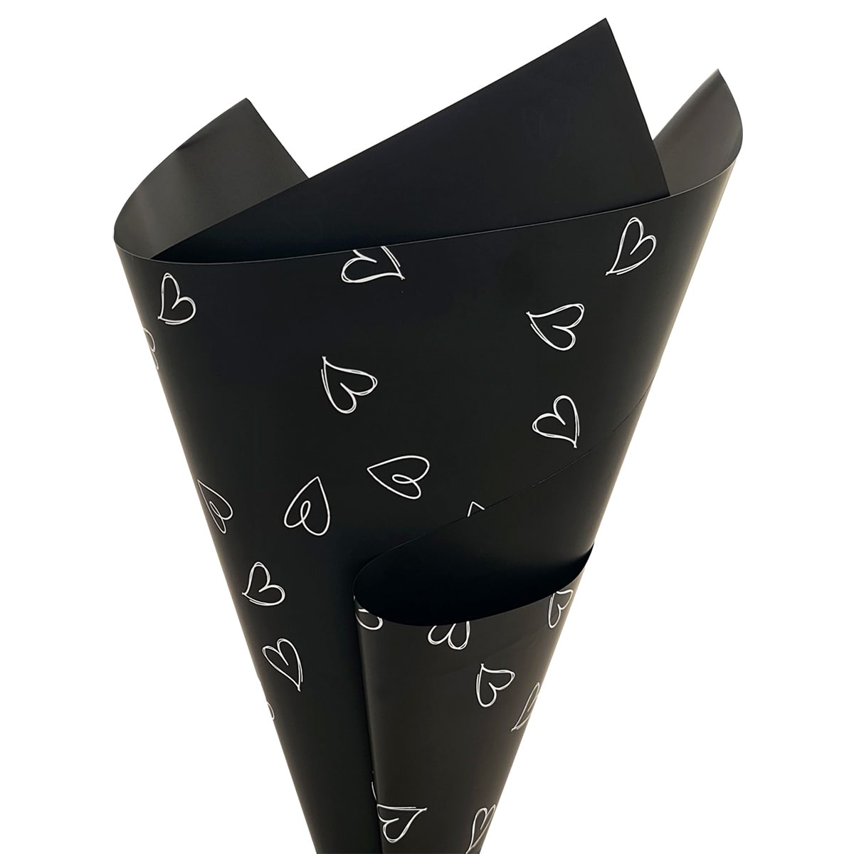 Mini Heart Premium Matte Cello Wrap - 65mic – 50cmx70cmx100 sheets ...