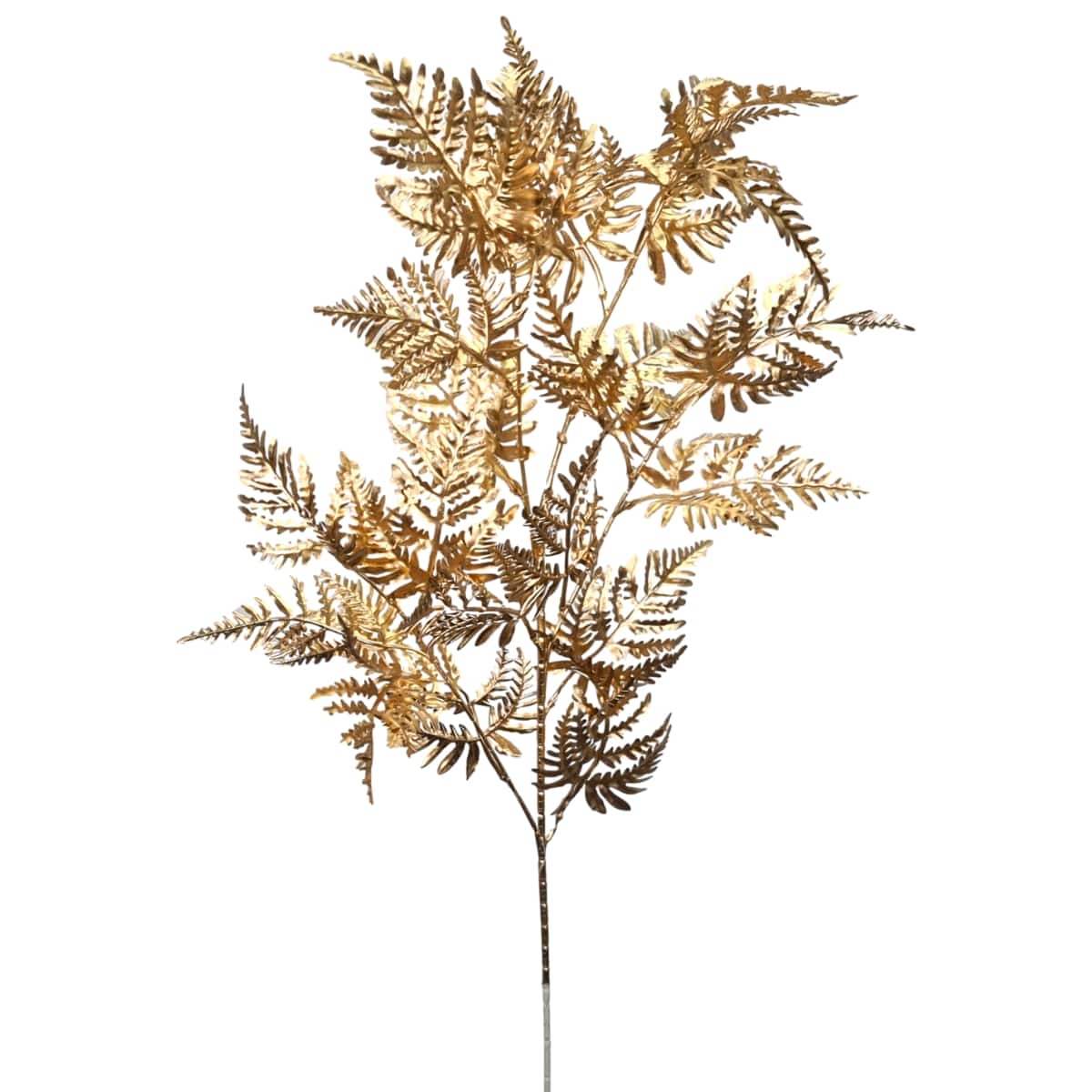 Metallic Fern Spray Gold | 95 cm – Floral Craft