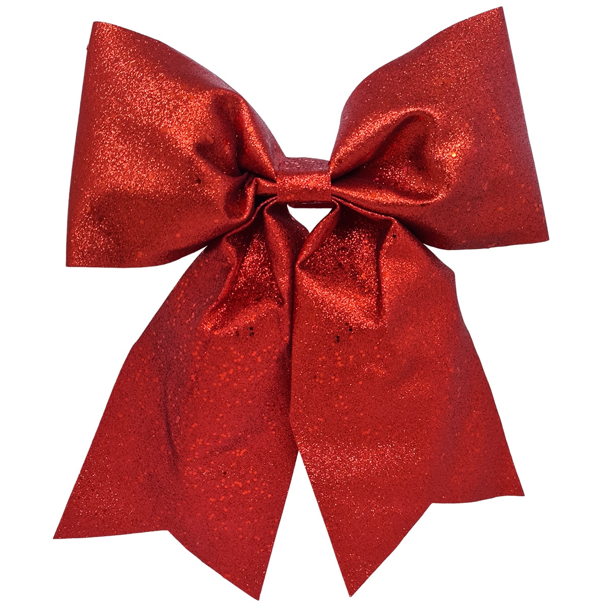 Metallic Christmas Bow Red | 35 × 37 cm – Floral Craft
