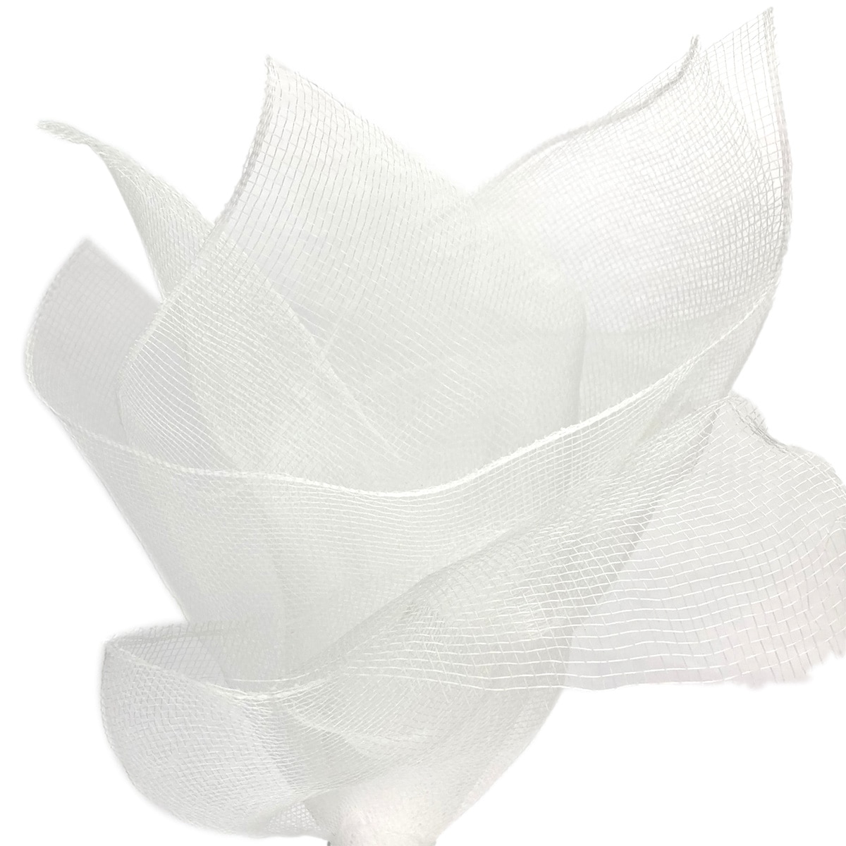 Sinamay Mesh Roll 53cmx9m / White - Floral Craft