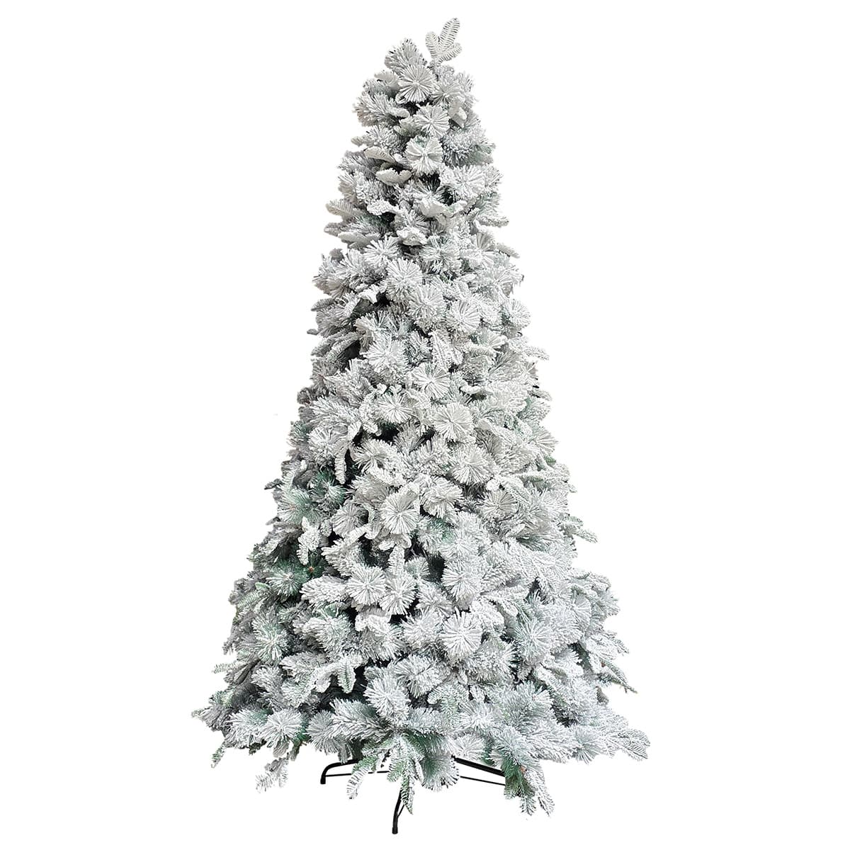 Christmas Tree with Snow 210cm – Frosted Pine | Floral Craft