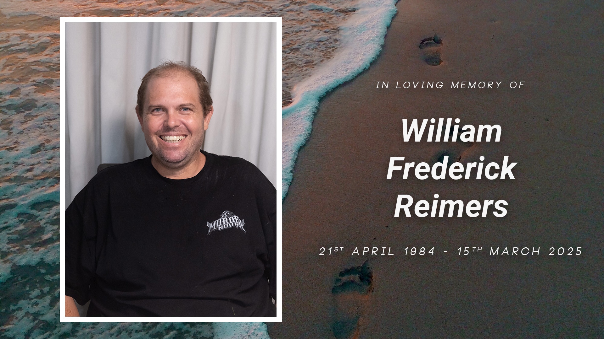 In Loving Memory of William Frederick Reimers - Funeral Live Streaming