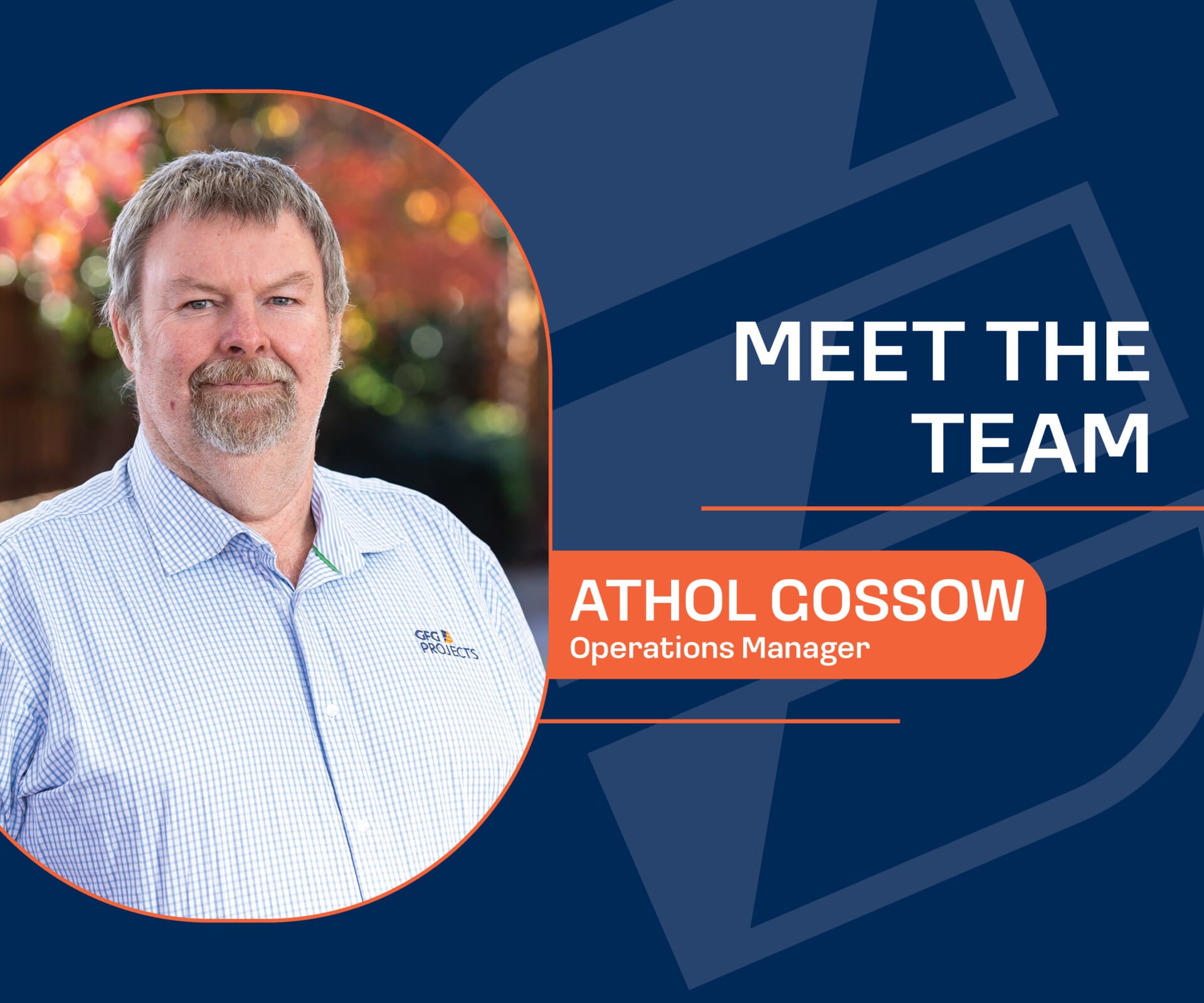 We are excited to announce the promotion of Athol Gossow to Operations ...