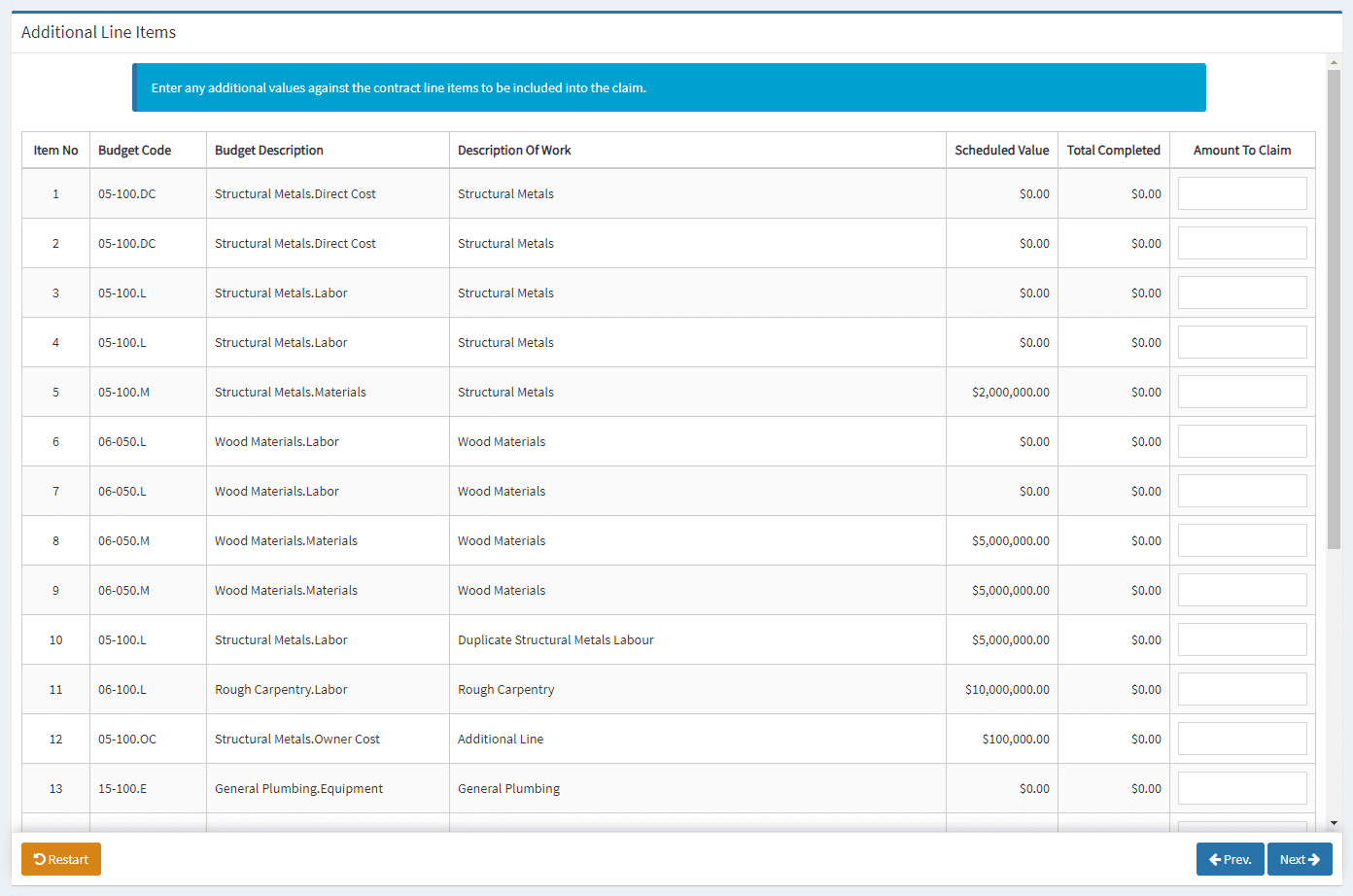 Cost Plus | OneCore – Interfy Help