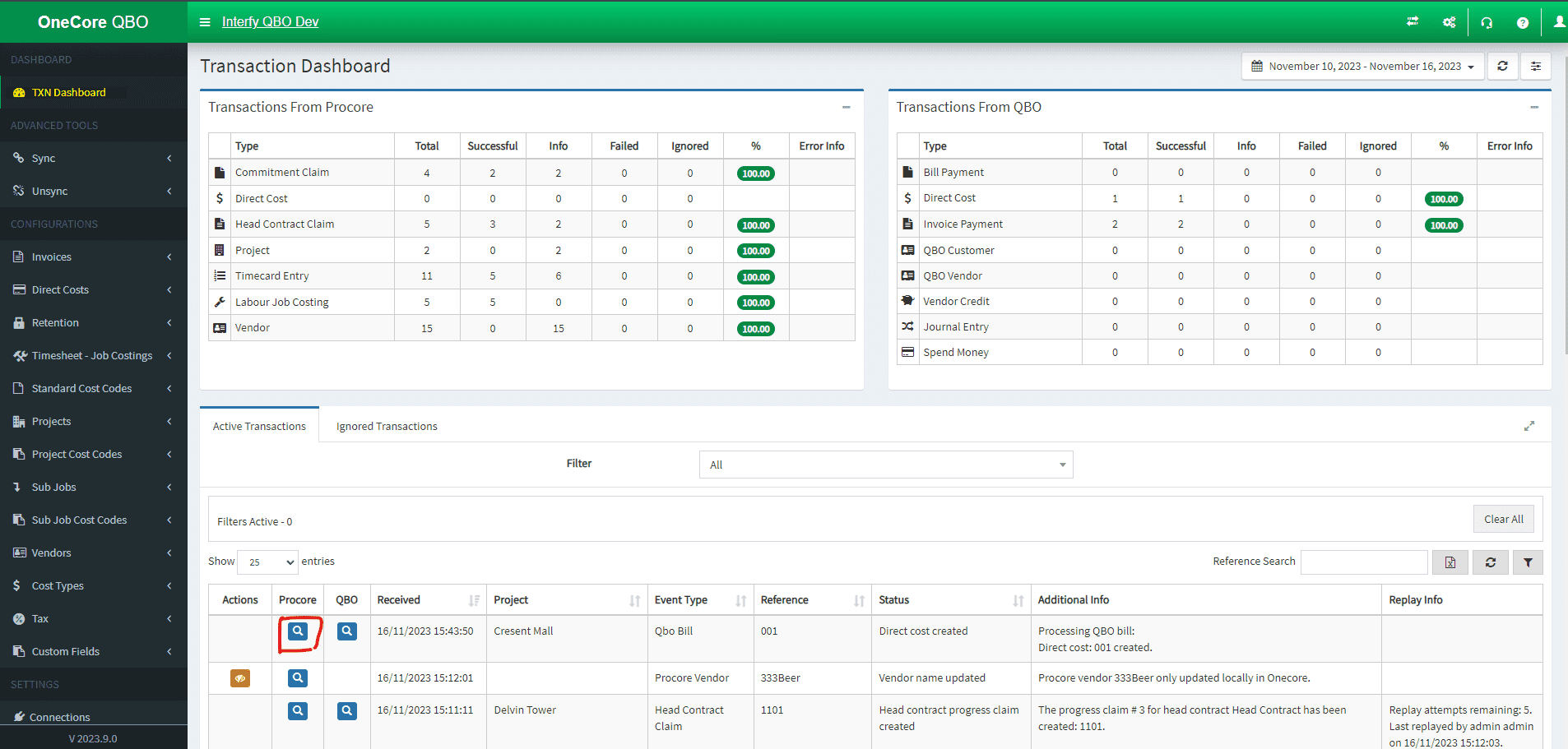 How to create and pay a direct cost from a QBO Bill – Interfy Help