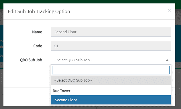 Setting up Sub Job Integration for Quickbooks online – Interfy Help