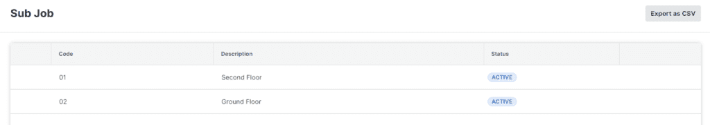 How to re-use Standard Cost Code in Procore Subjob? – Interfy Help
