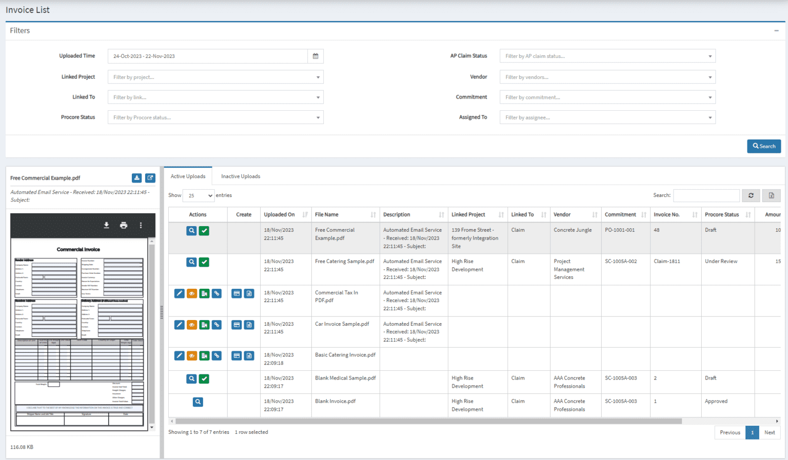 AP Processing | OneCore – Interfy Help