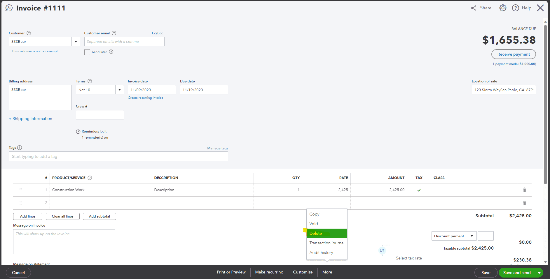 Managing Deletion Procore Head Contract Claims – Interfy Help