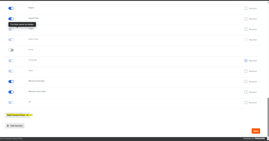Project Setup For Integration To Quickbooks Online Using Procore Custom Field Interfy Help