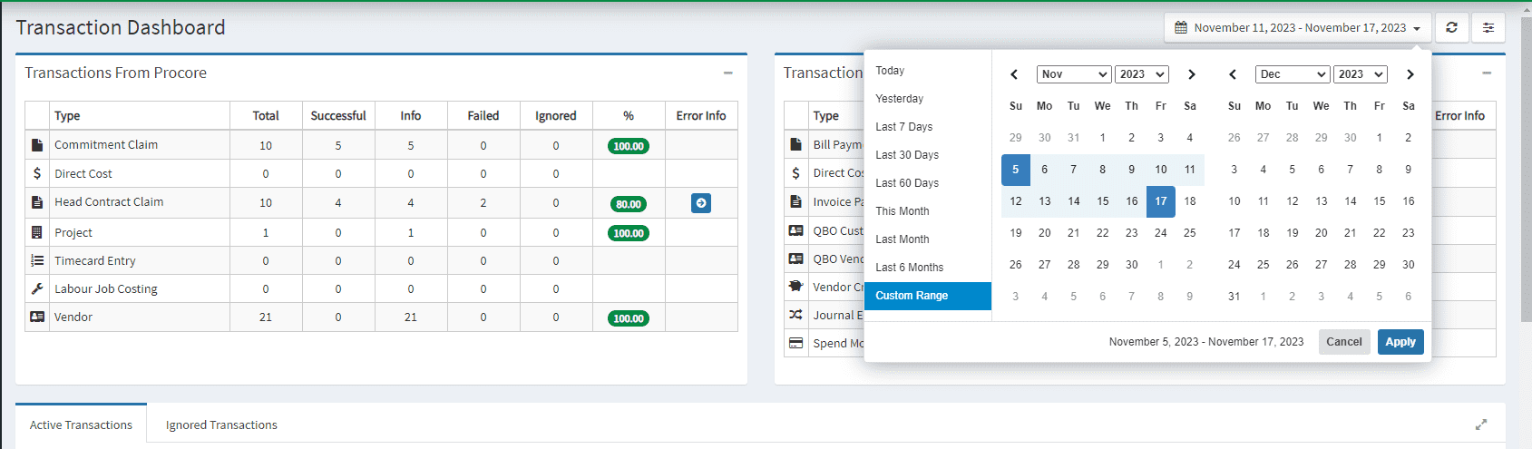 How Can I View Failed Transactions? – Interfy Help