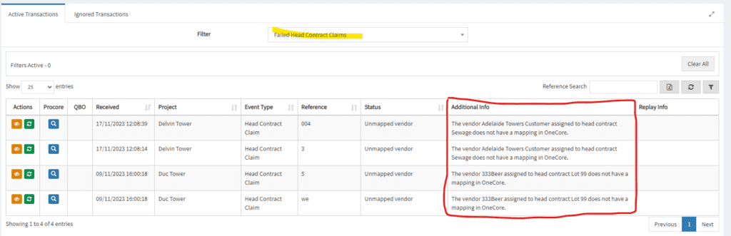 How Can I View Failed Transactions? – Interfy Help