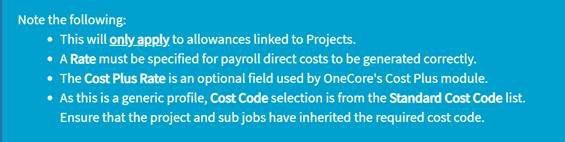 How to add a new Allowance Profile in Payroll Plus XERO – Interfy Help