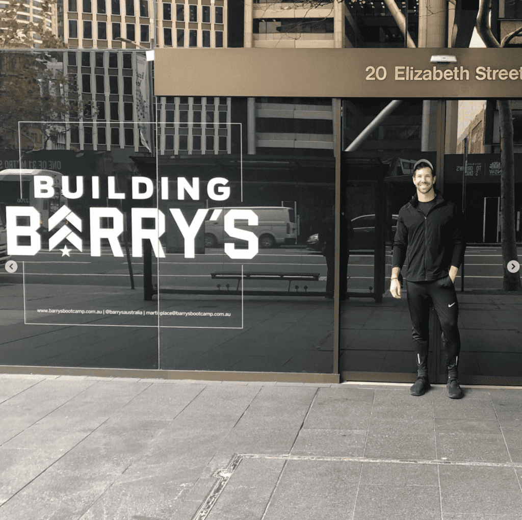 Building Barry's Australia & Singapore - Heston Russell