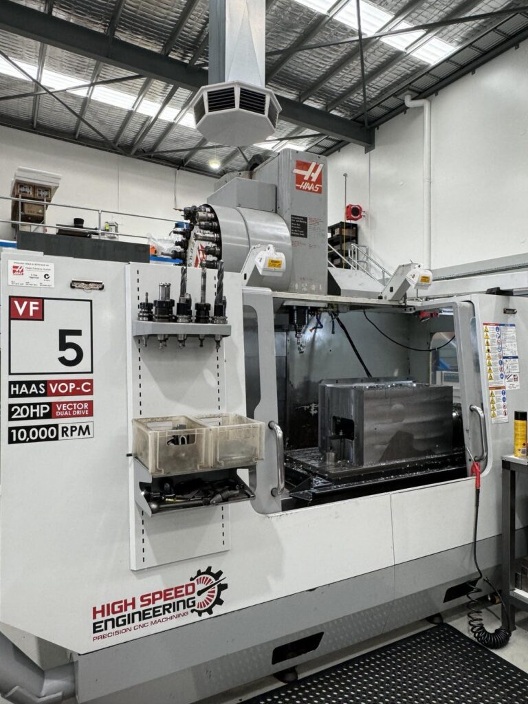 CNC Milling (5 Axis) - High Speed Engineering