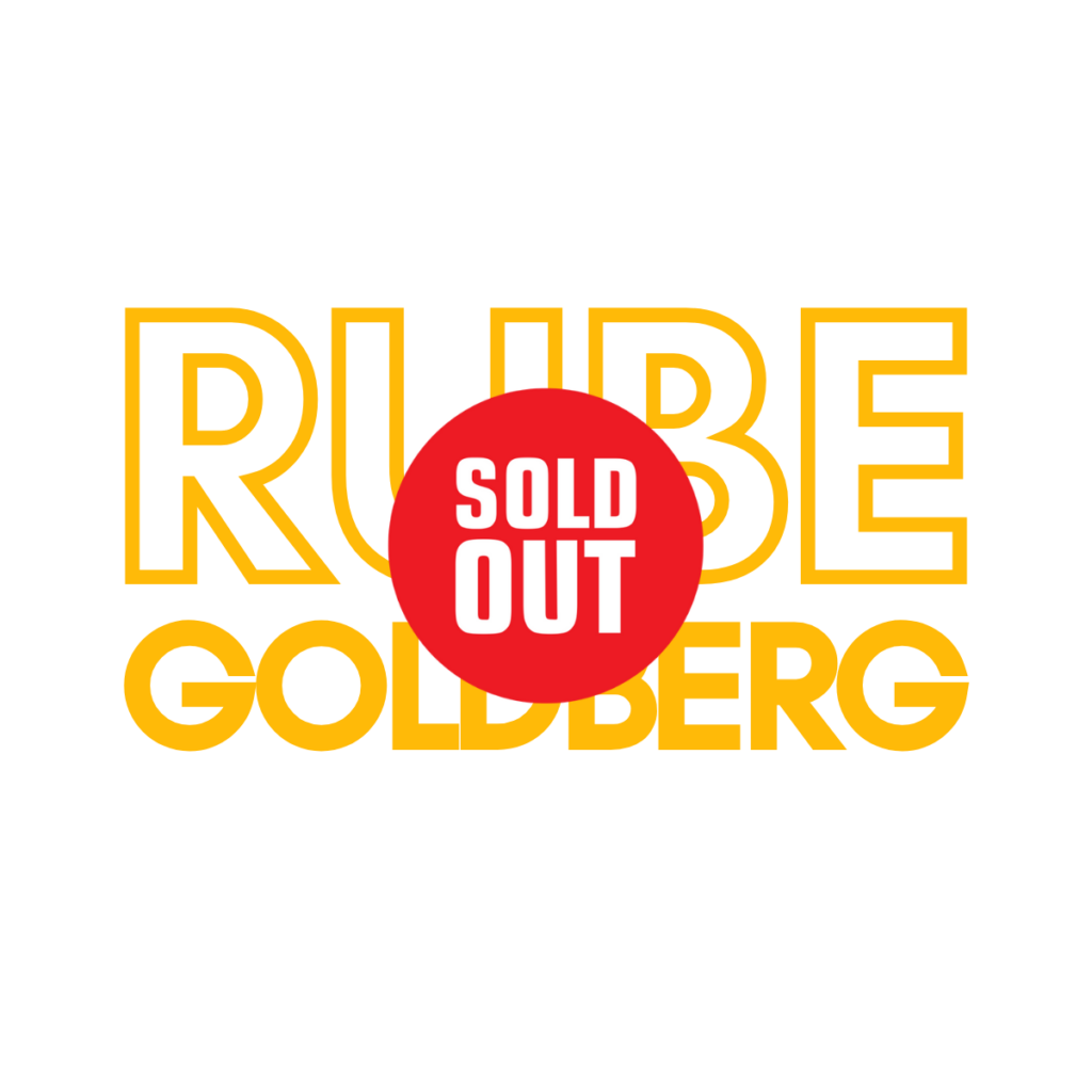 Rube Goldberg Logo Rube Goldberg's Outlandish Cartoons Inspire A