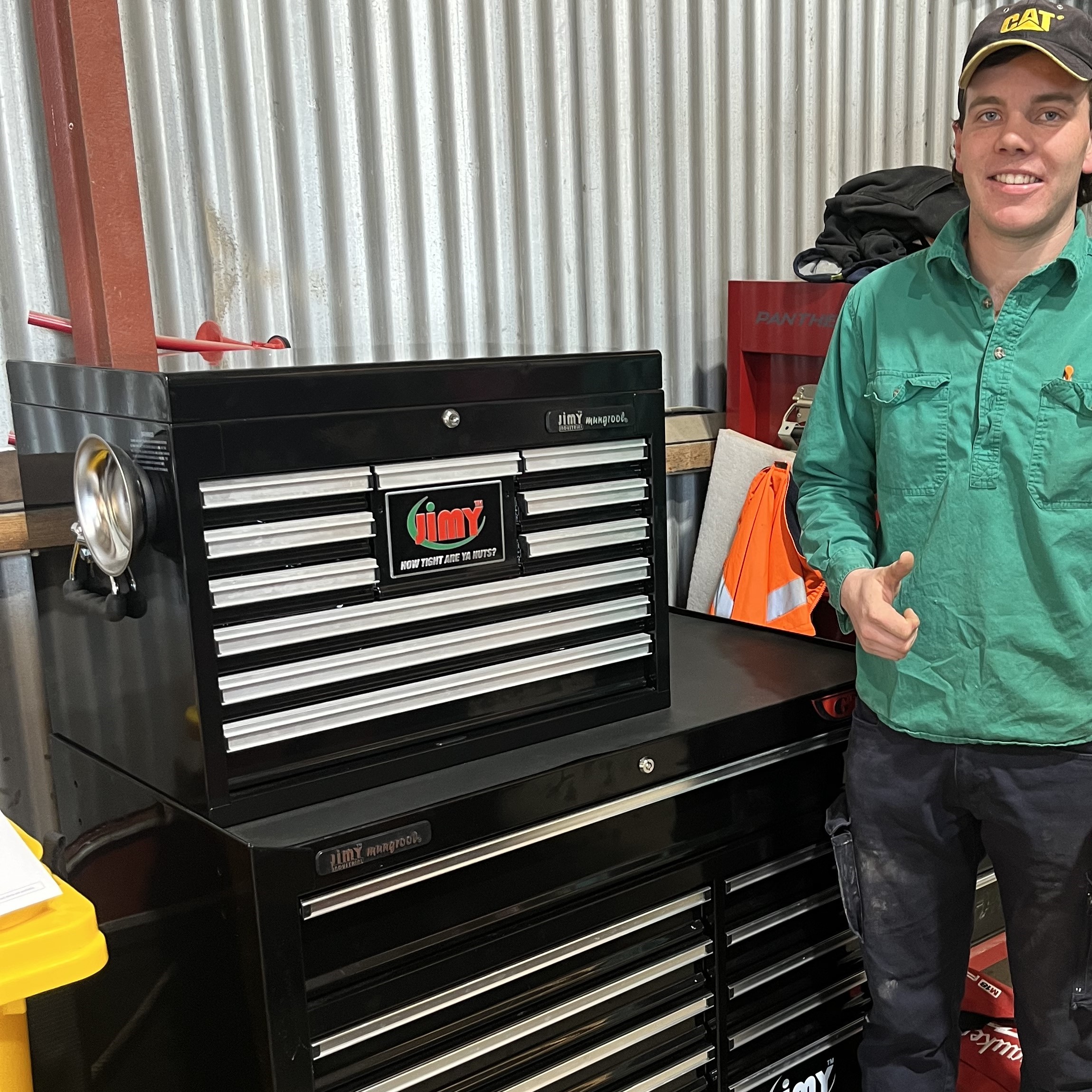 10 DRAWER 26” TOOL CHEST (BLACK DEVIL) - Jimy Tools