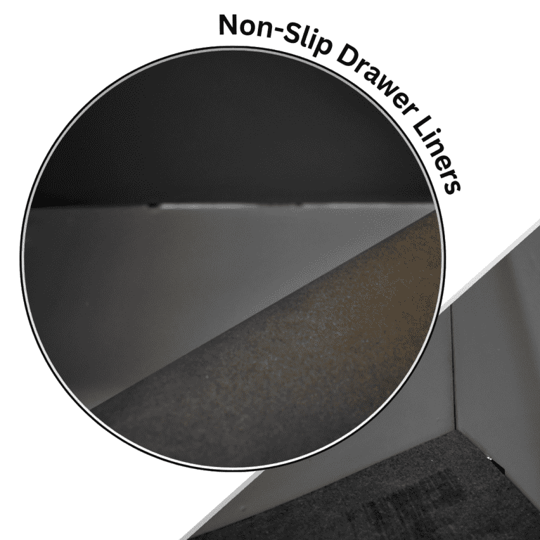 34 DRAWER 192" DOZER TOOL WORKSHOP (BLACK) - Jimy Tools