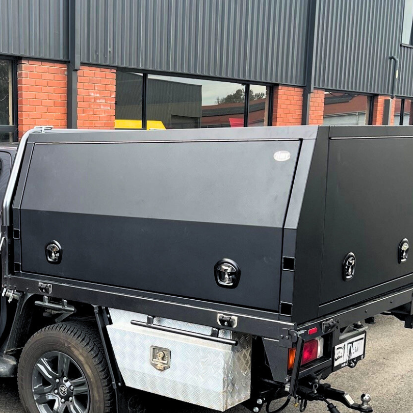 POWDER COATED ALUMINIUM CANOPY (1780x1780x860mm) (BLACK KNIGHT) - Jimy ...