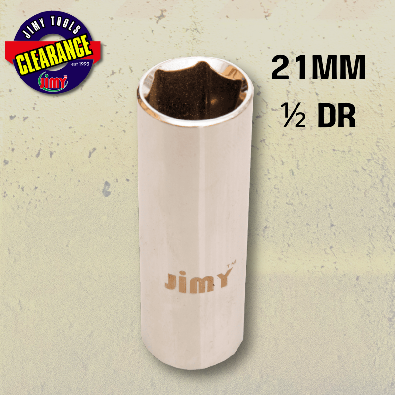 Spark Plug Socket 21mm 1/2" Drive - Jimy Tools