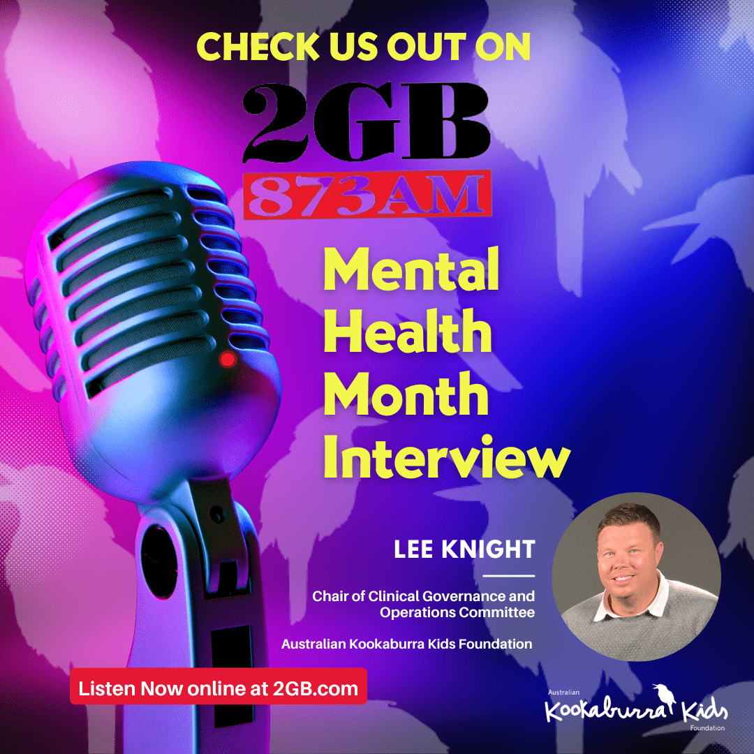 Mental Health Month Radio Interview with Lee Knight | Kookaburra Kids