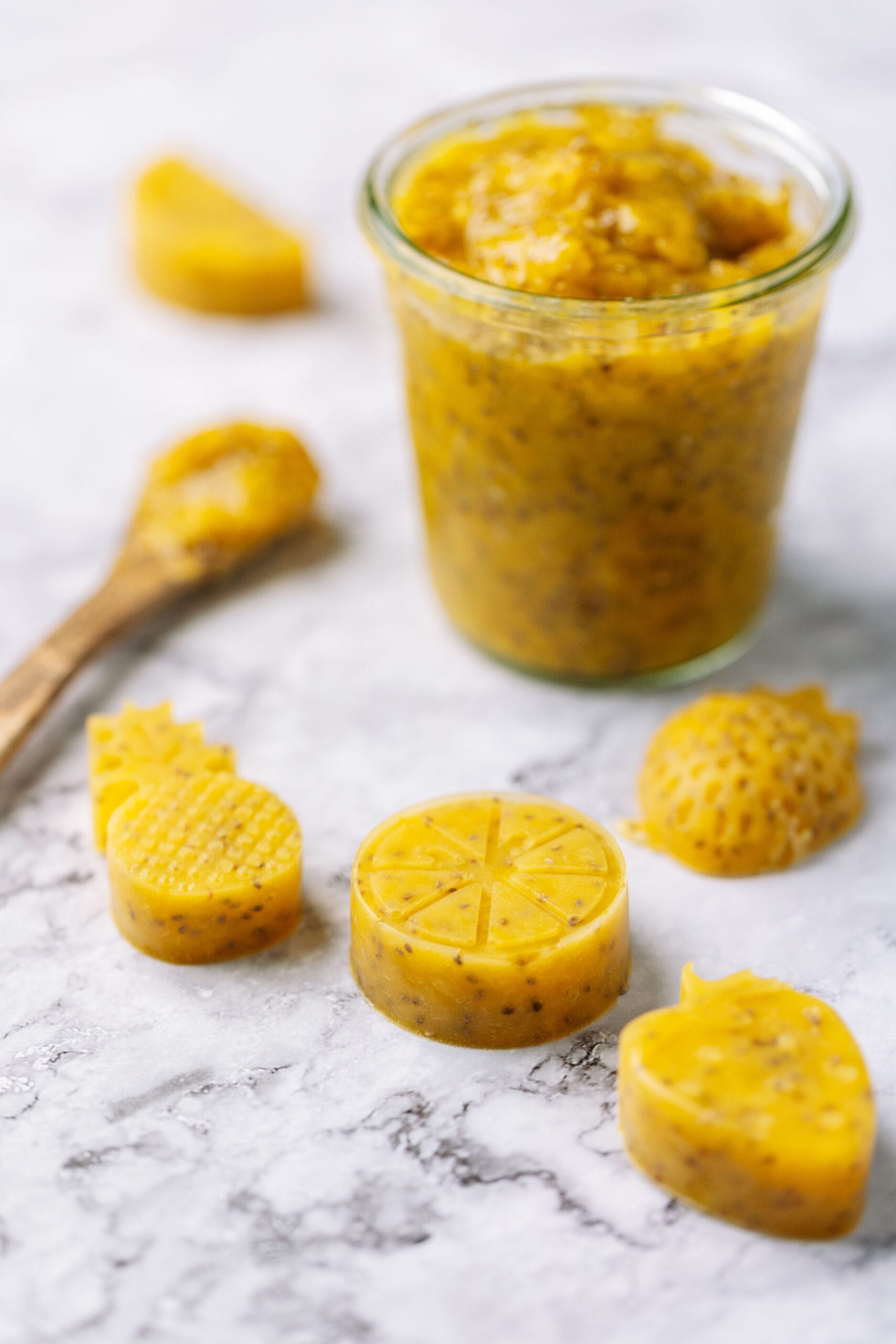 Mango Chia Jam Gummies - Boob to Food