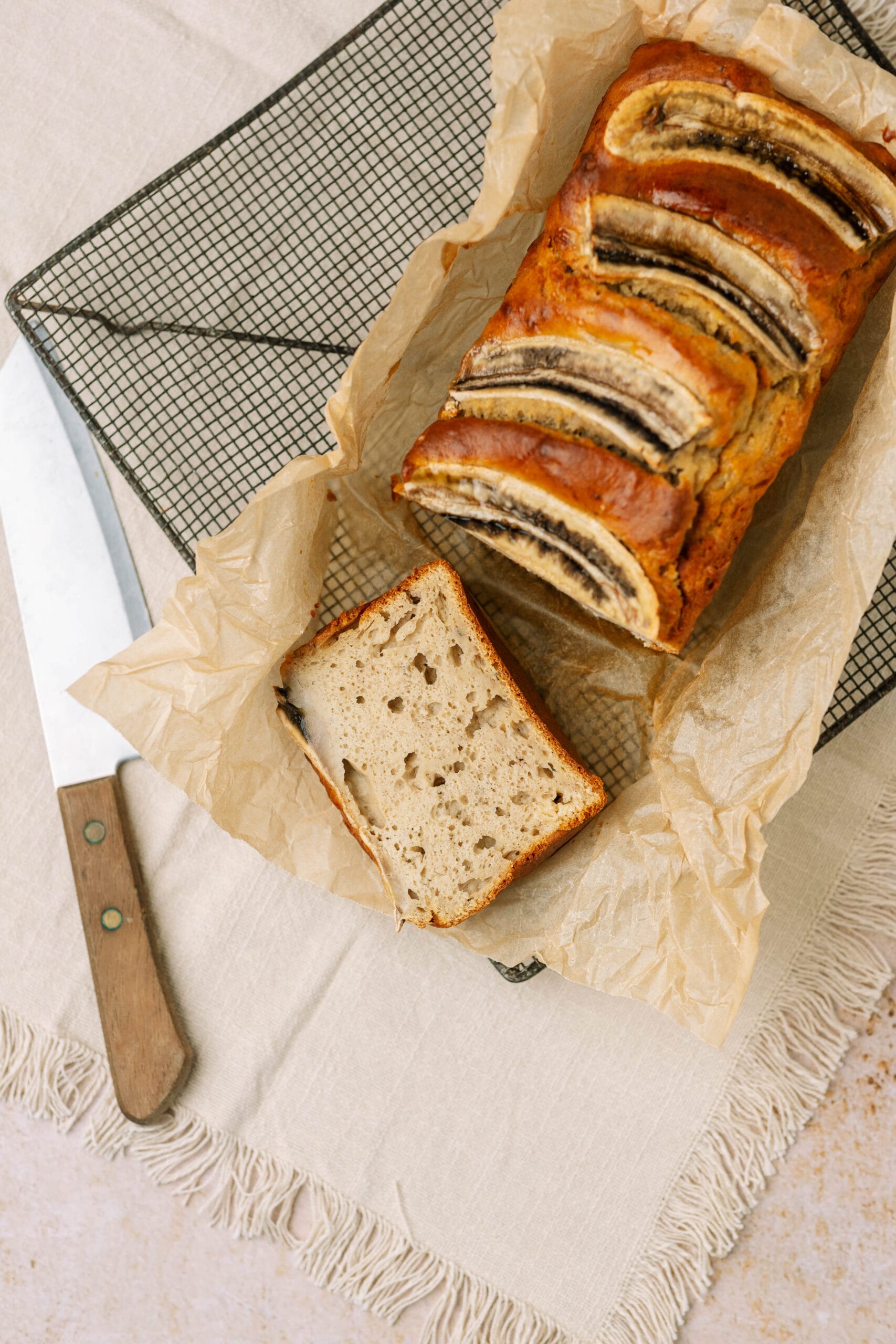 happy banana loaf - Boob to Food