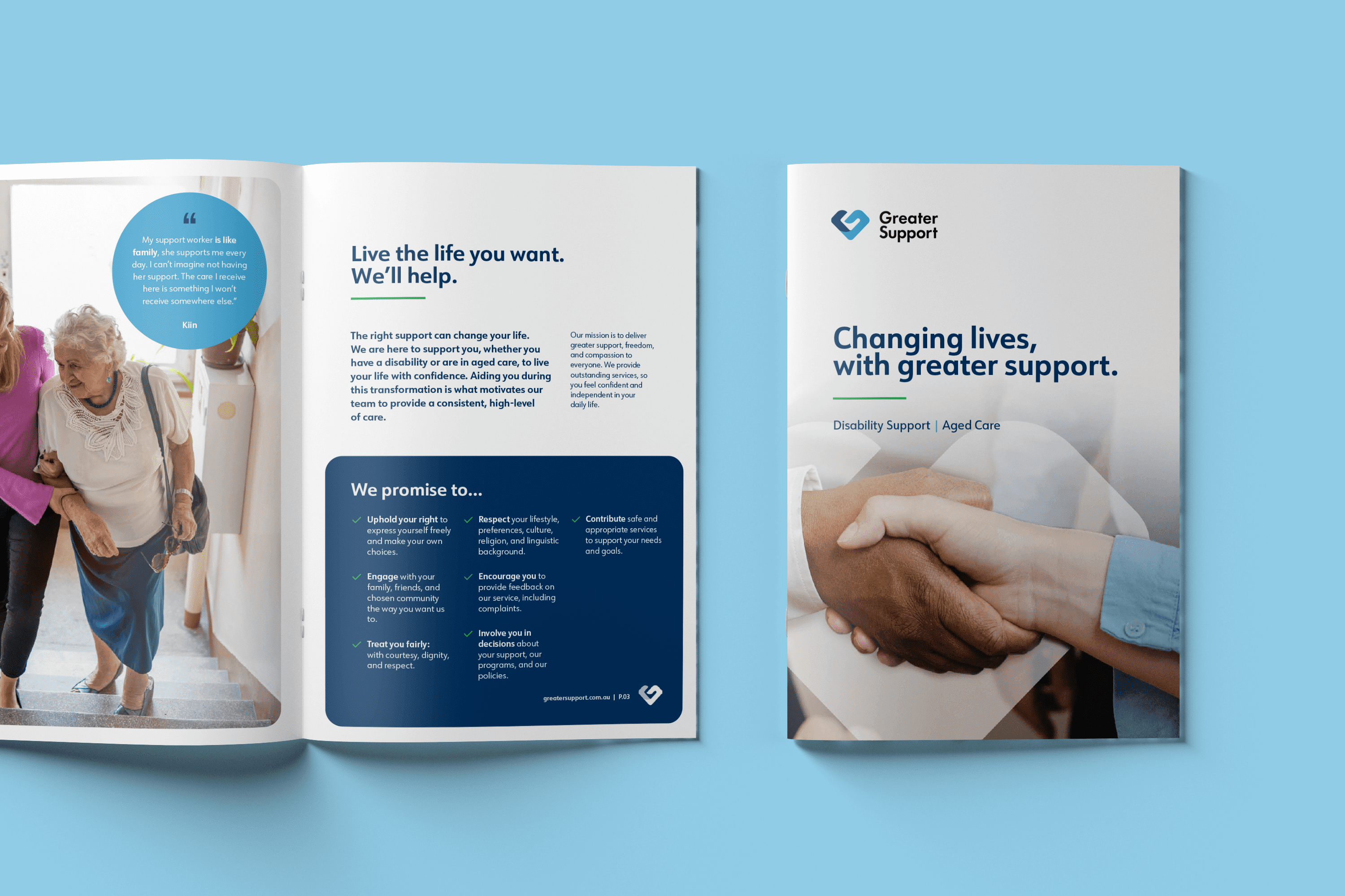 Greater Support - Link Creative