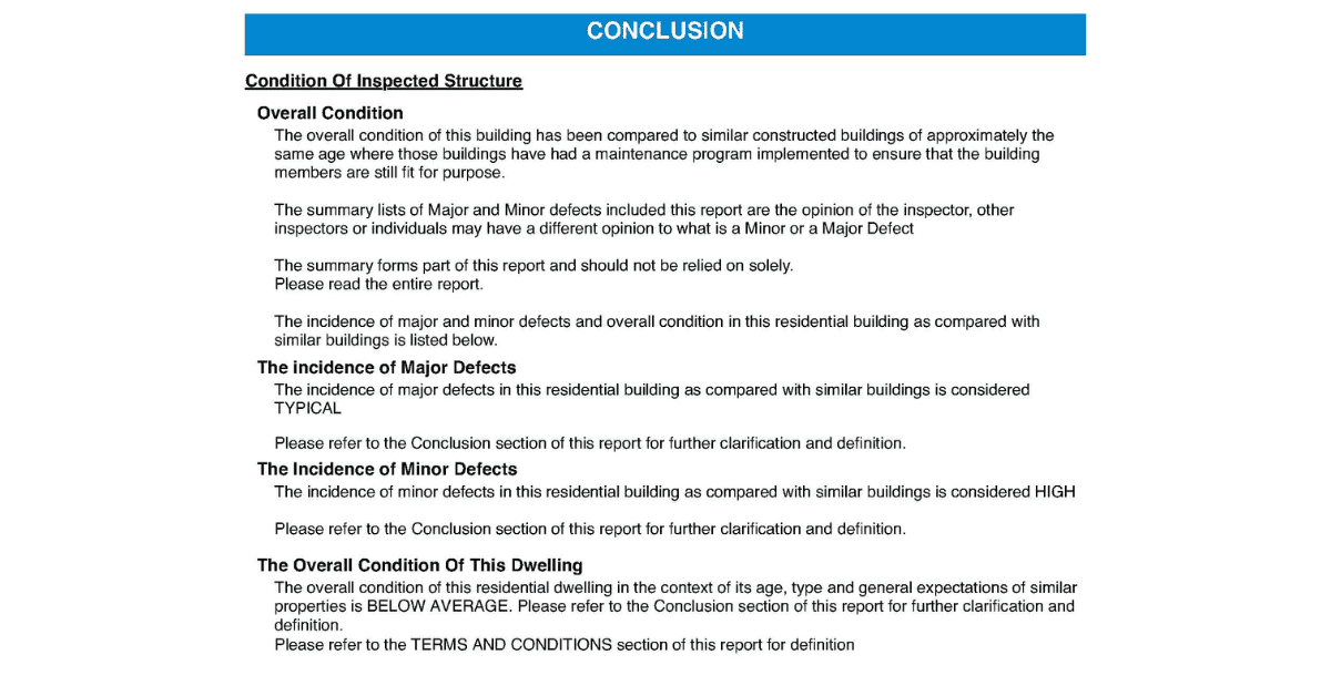 Explained Defect Types And Classifications In Building And Pest Reports Local Building And Pest