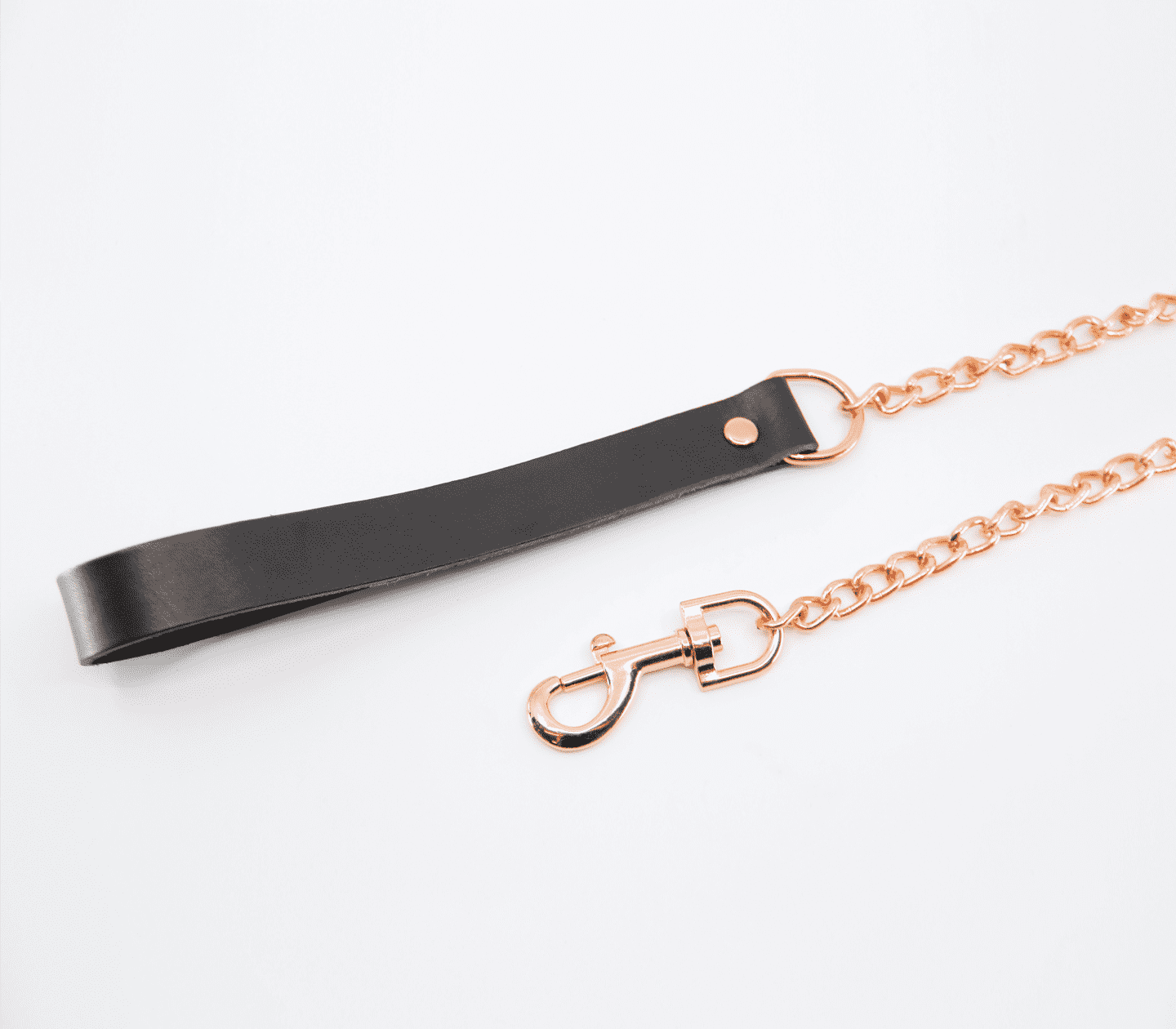 Leather & Chain Lead in 3 Colours | Love In Leather
