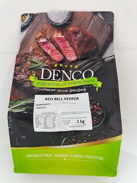 RED BELL PEPPER 1KG - MPS Meat Processing Supplies Western Australia