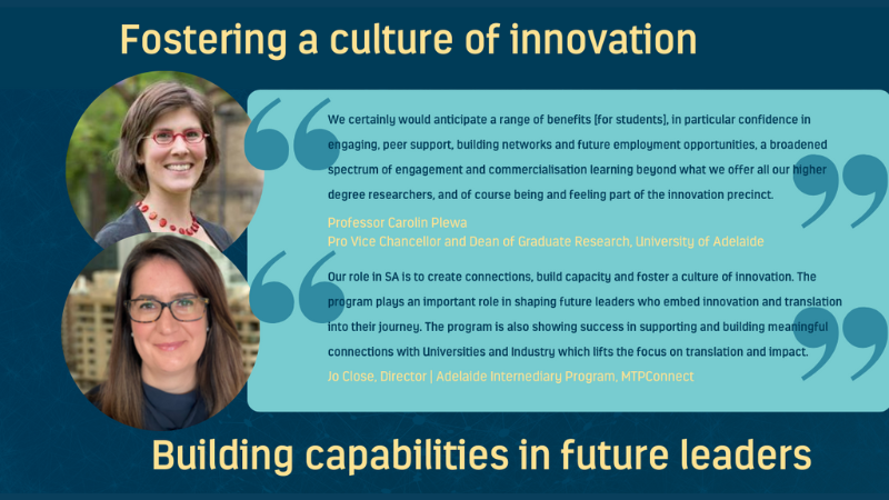 First year of South Australia's Biomanufacturing Industry Doctoral ...