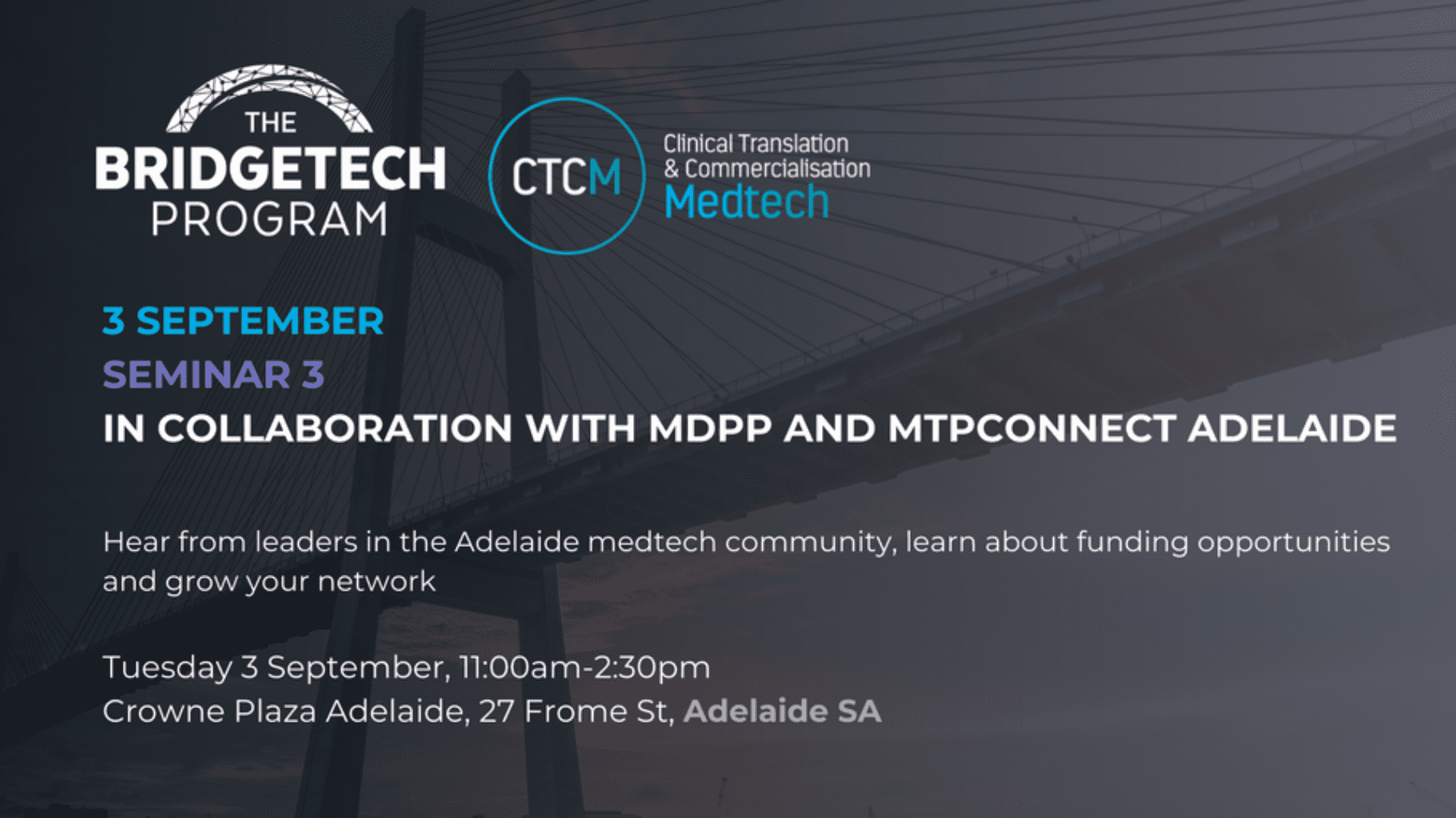 The BrideTech Program: Seminar 3: In Collaboration with MDPP and ...
