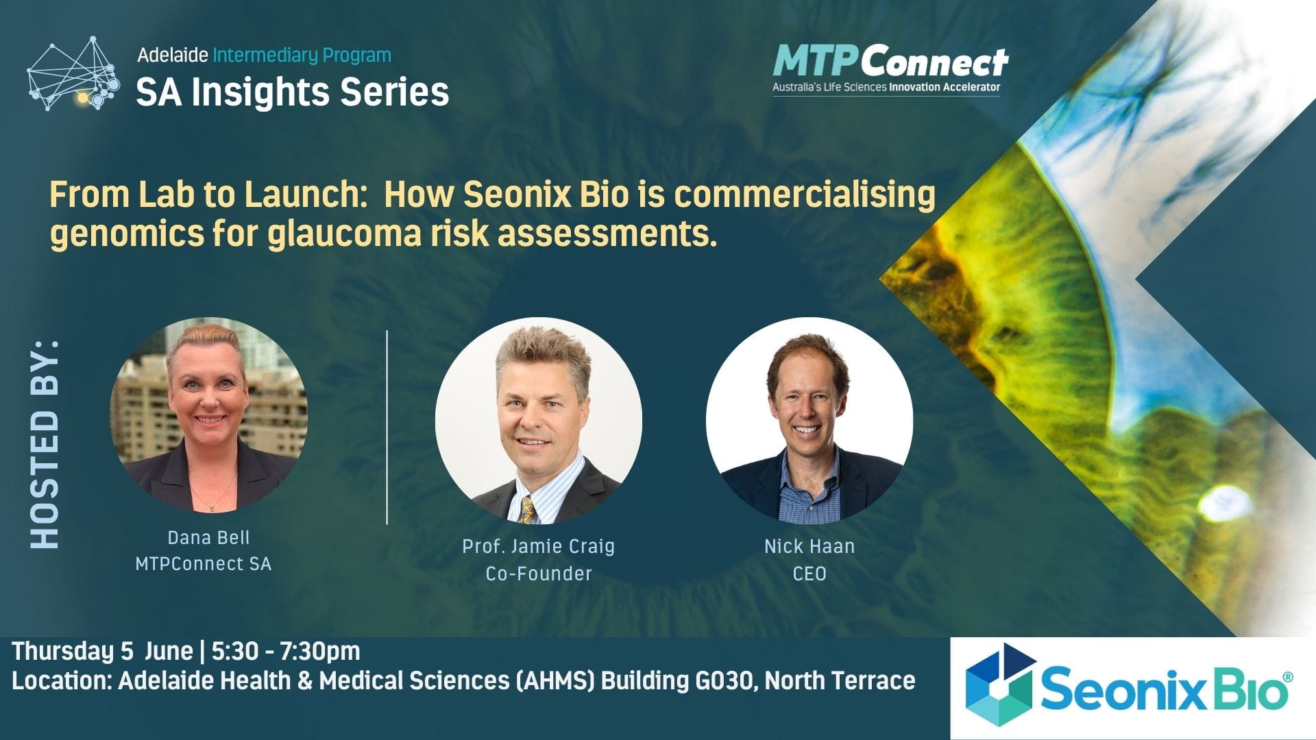 SA Insights: From Lab to Launch: How Seonix Bio is commercialising genomics for Glaucoma Risk ...