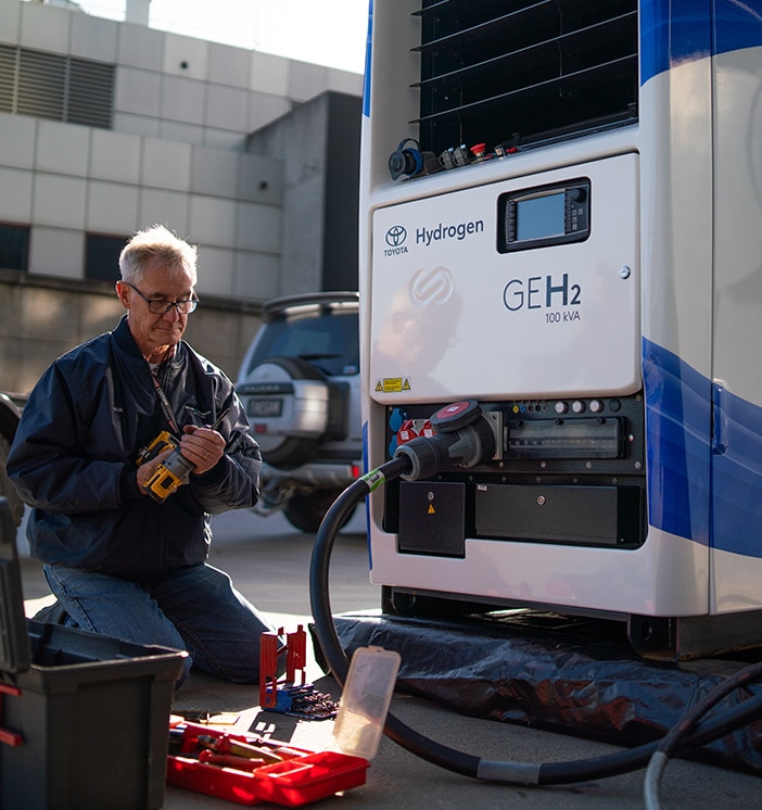 Powering Marvel Stadium with a Hydrogen Generator | Bluedm