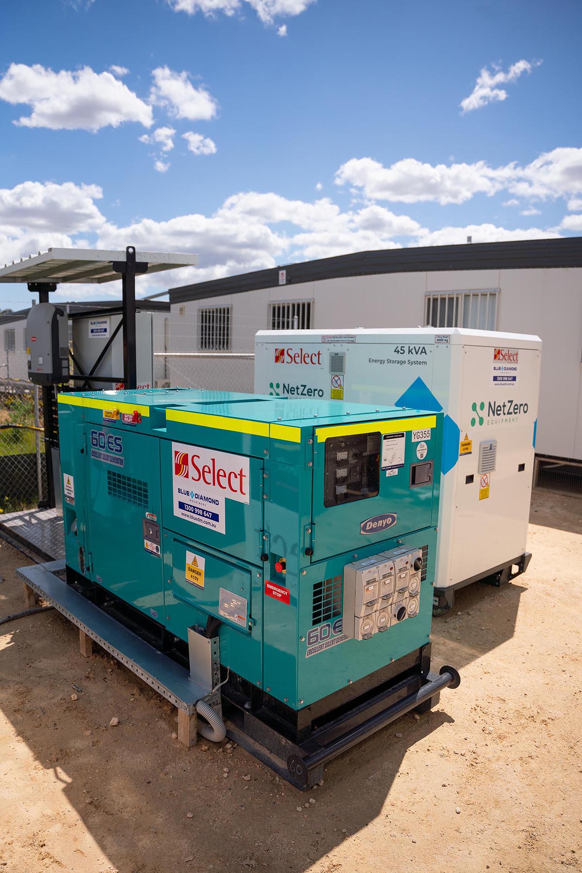 Hybrid Power Systems | Blue Diamond Machinery