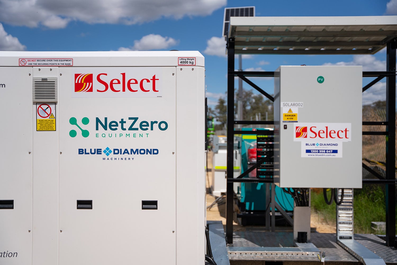 Hybrid Power Systems | Blue Diamond Machinery