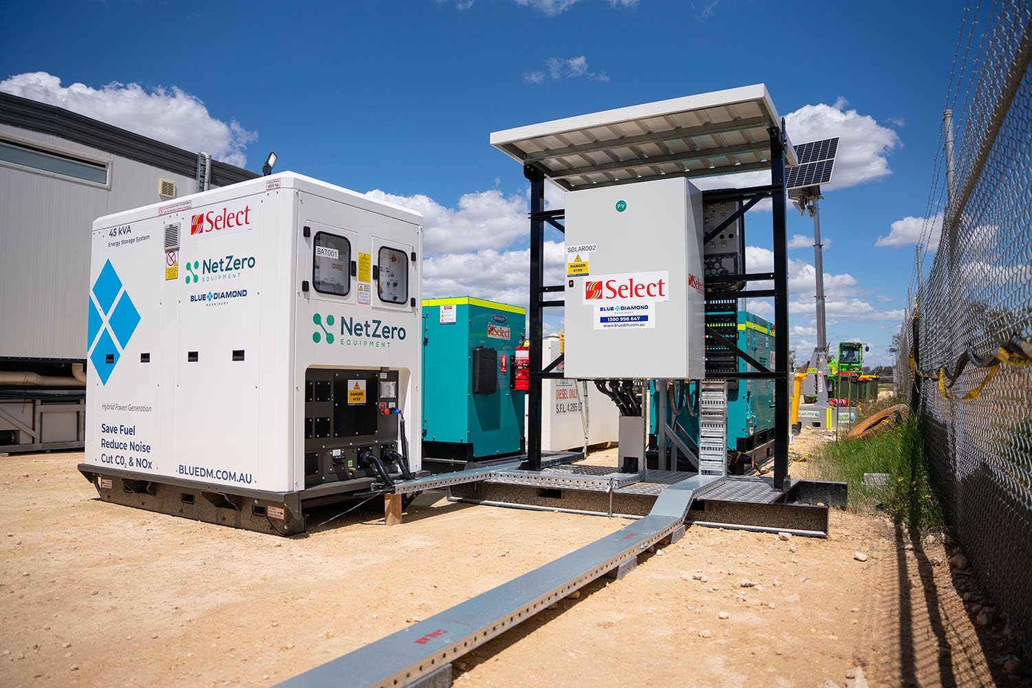 Hybrid Power Systems | Blue Diamond Machinery