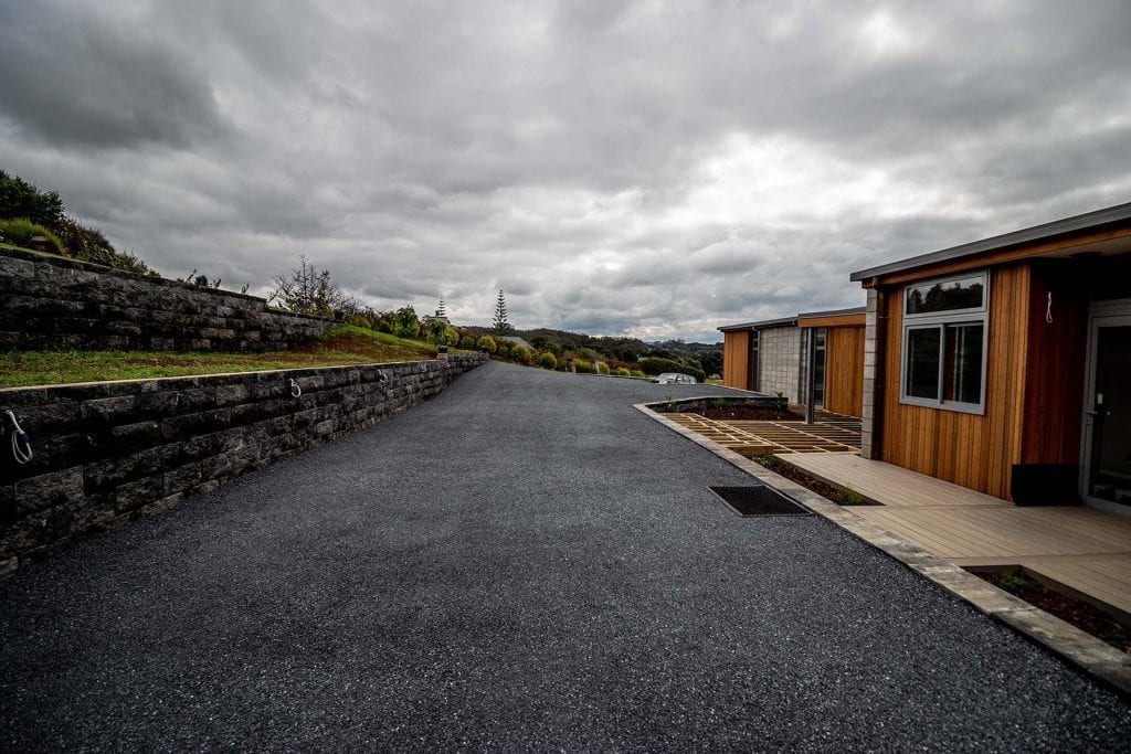 left-stone-wall-right-house_Northscape | Northscape