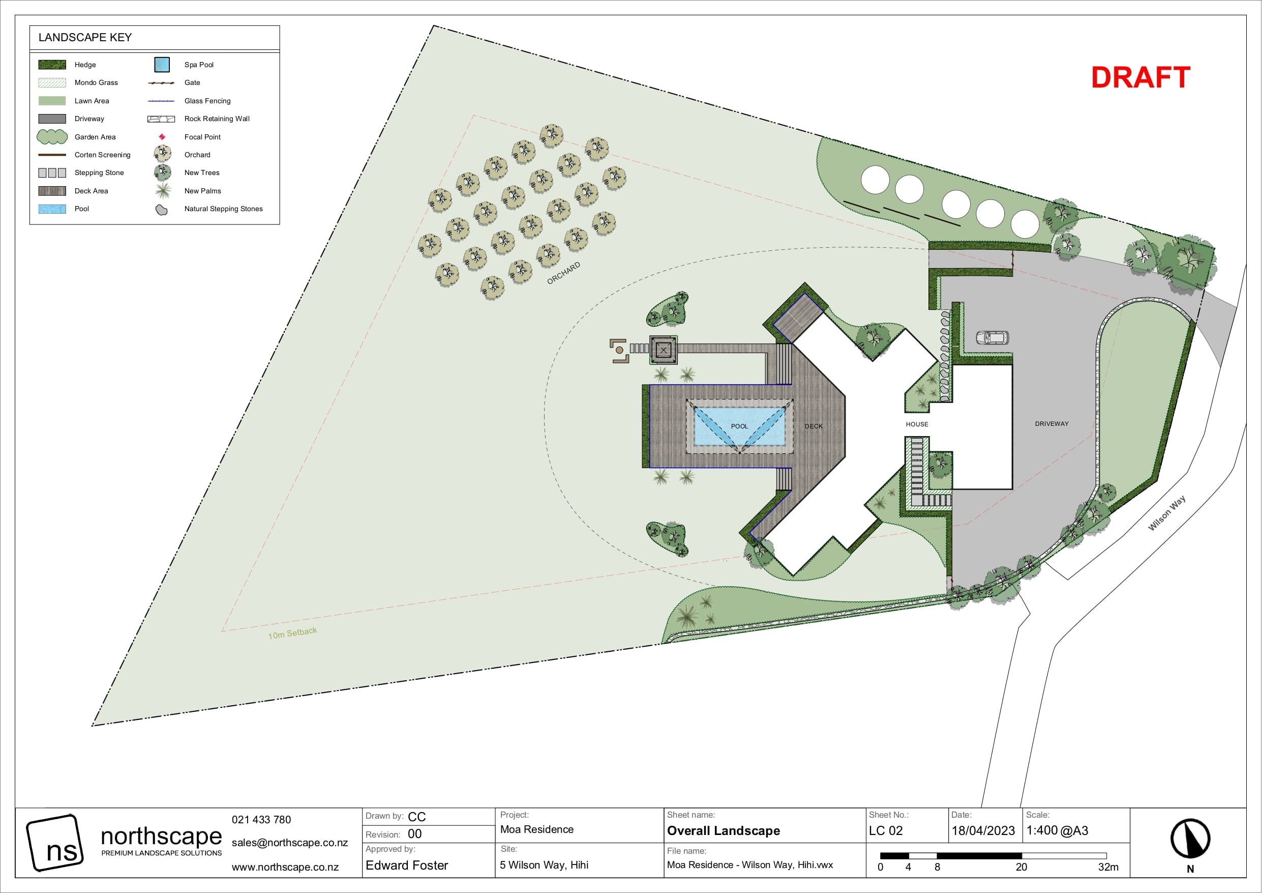 High Level Spacial Landscape Plans | Northscape