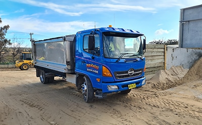 Medium Rigid Trucks - Paragalli Haulage