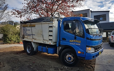 Medium Rigid Trucks - Paragalli Haulage