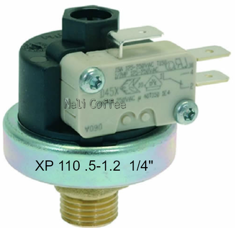 Pressurestat- Mater, XP 110 .5 - 1.2 1/4" - Neli Coffee