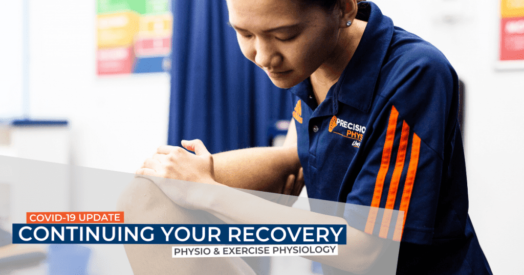 Continue Your Recovery During Corona Virus Restrictions | Precision Physio