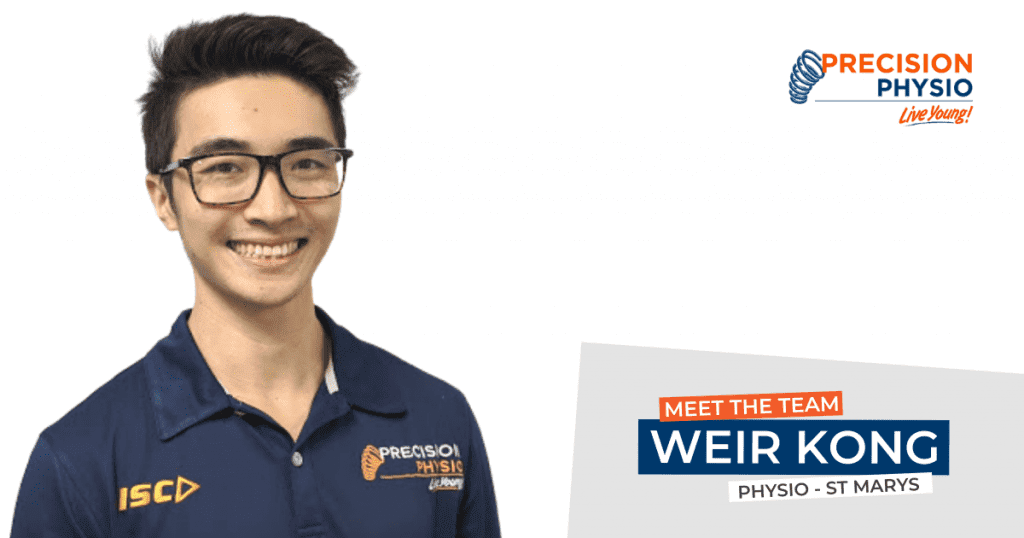 Meet The Team: Weir Kong - Physiotherapist St Marys | Precision Physio
