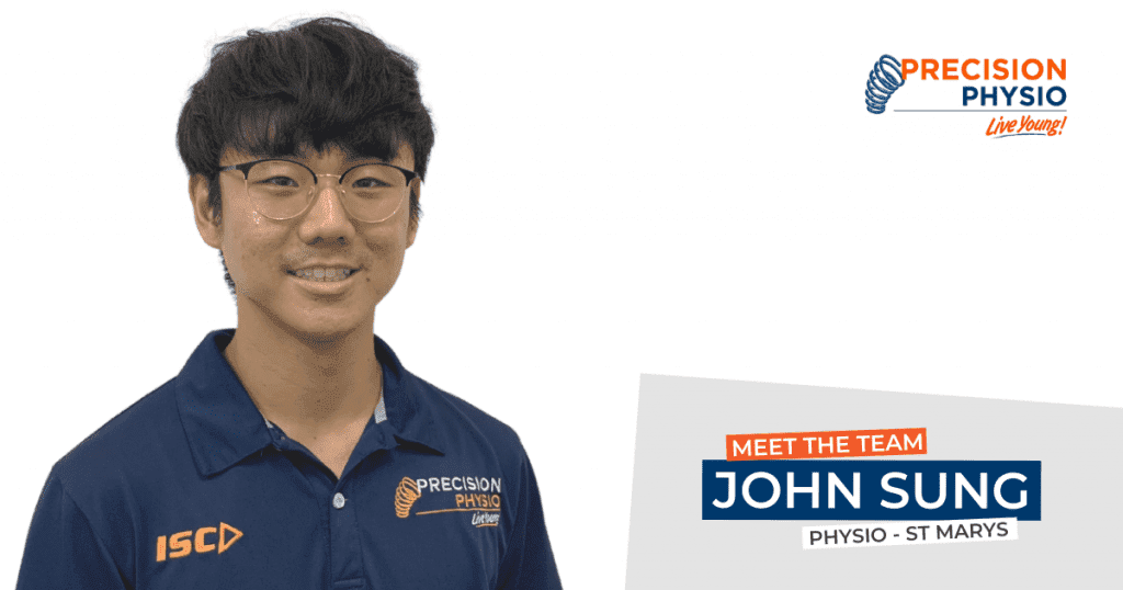 Meet The Team: John Sung - Physiotherapist St Marys | Precision Physio
