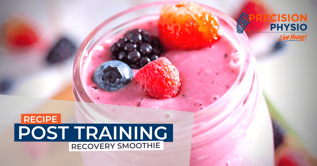 Post Training Recovery Smoothie | Precision Physio