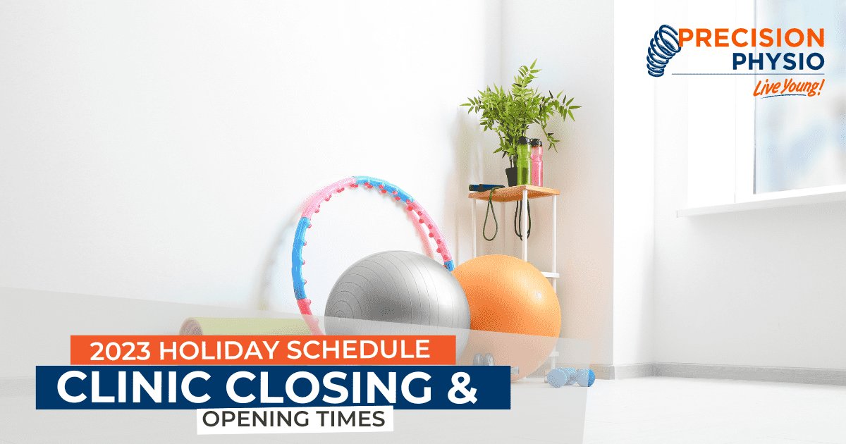 2023 Clinic Holiday Schedules | Precision Physio